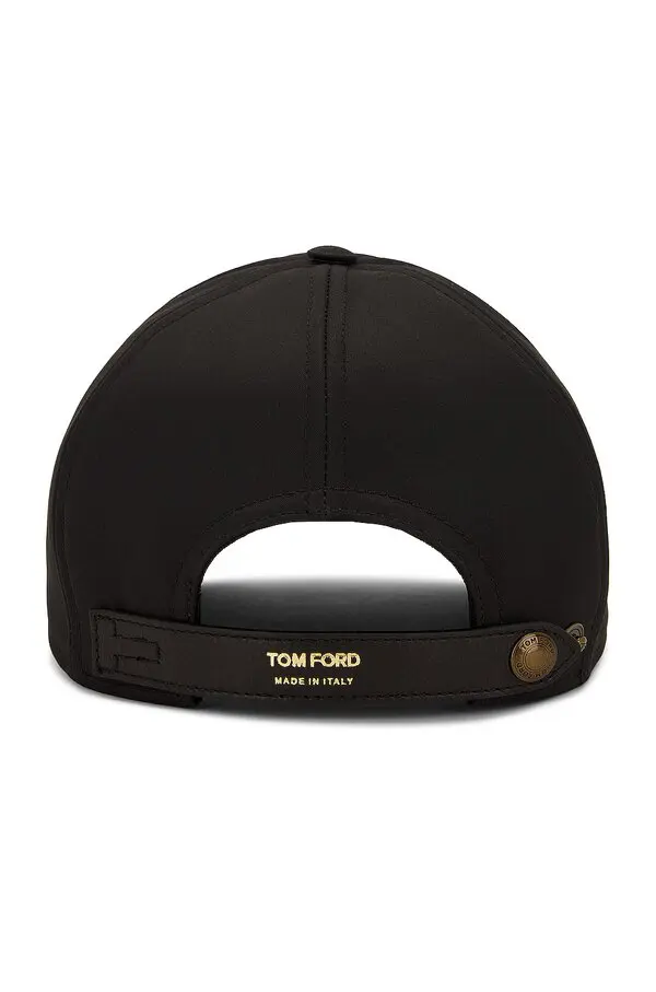 TOM FORD Canvas & Leather Cap