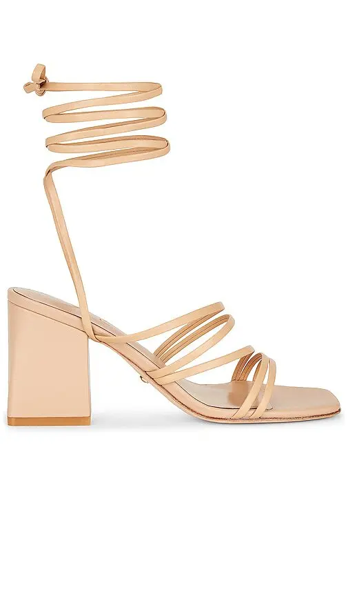 Raye Saorise Strappy Block Heel Sandals - Nude