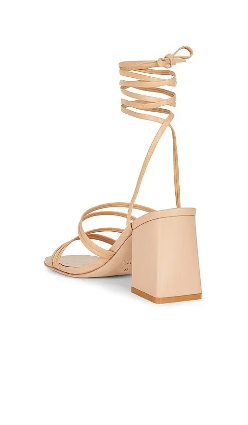 Raye Saorise Strappy Block Heel Sandals - Nude