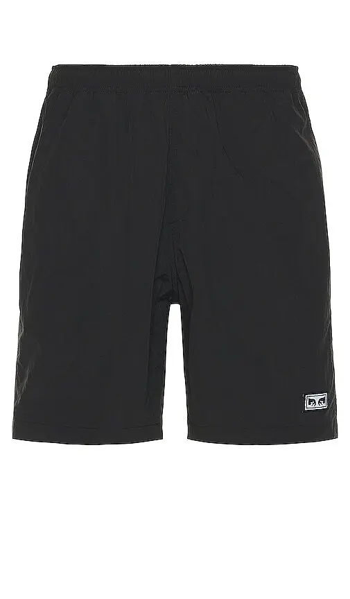 Obey Easy Eyes Nylon Short In Black - 38% Off | Editorialist