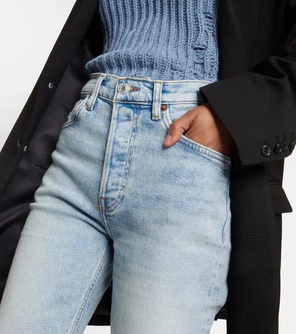 RE/DONE 70s High-rise Bootcut Jeans