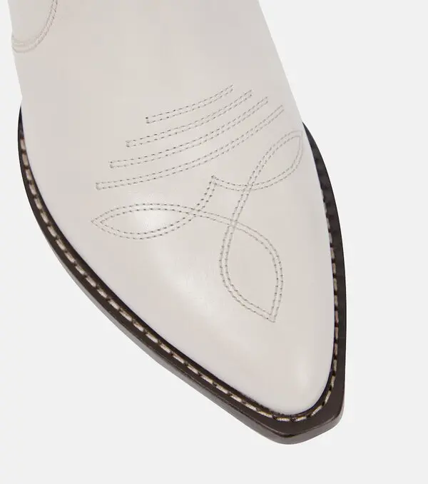 Isabel Marant Étoile Darizo Leather Cowboy Boots