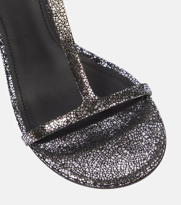 Isabel Marant Étoile Einari Metallic Leather Sandals