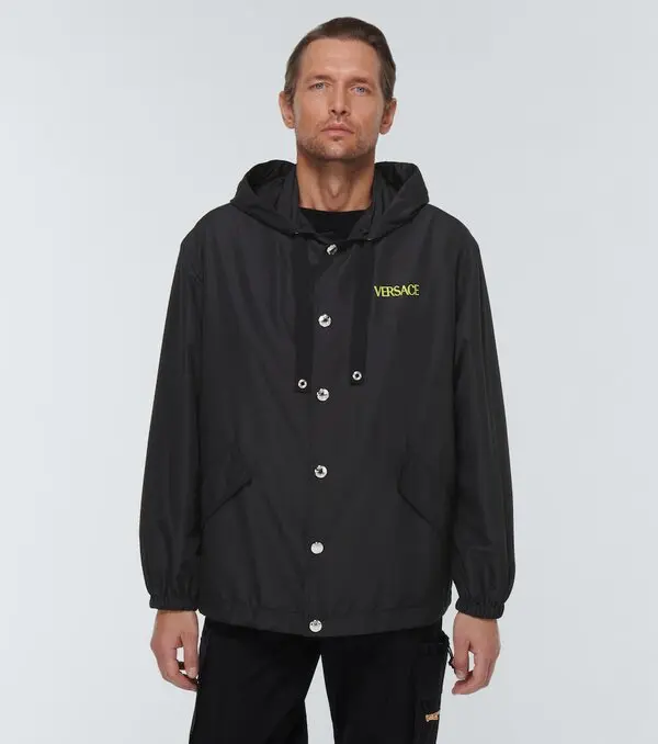 Versace La Maschere Printed Jacket