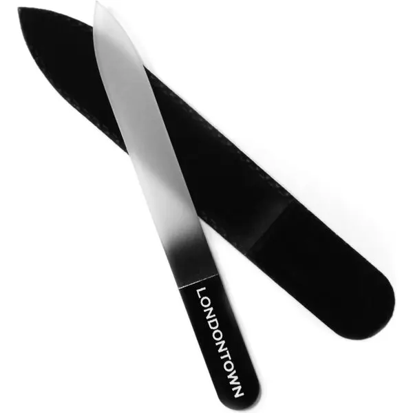 LONDONTOWN Glass Nail File - Black