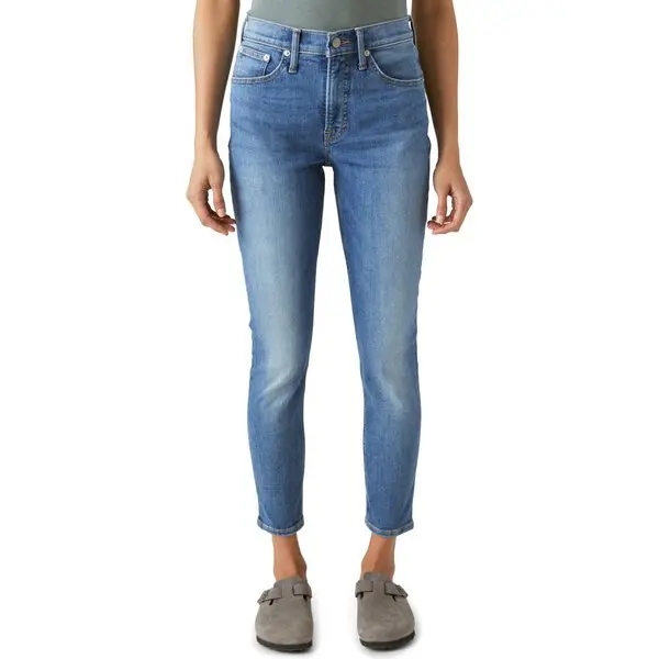 Lucky Brand Bridgette High Waist Skinny Jeans