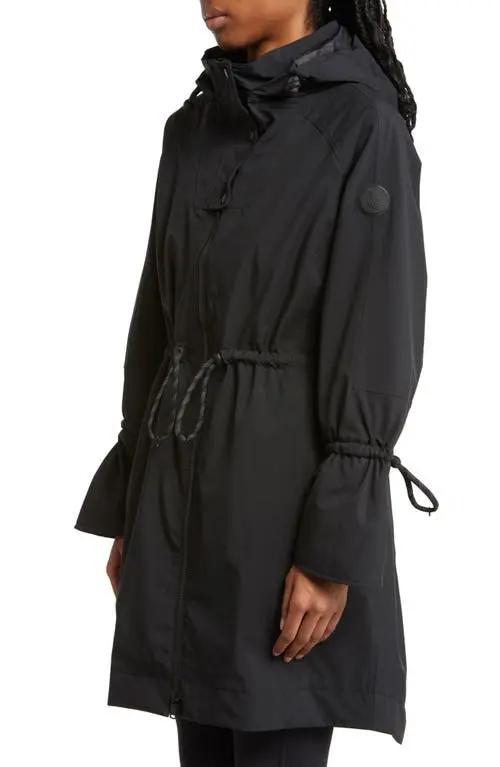 LOLE Piper Waterproof Oversized Rain Jacket - Black Beauty