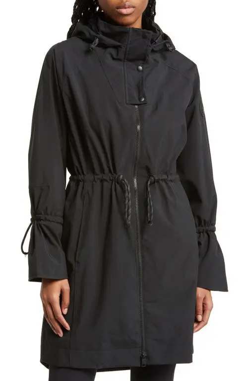 LOLE Piper Waterproof Oversized Rain Jacket - Black Beauty