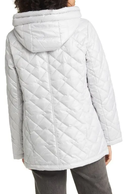 Sam Edelman Hooded Water Repellent Quilted Puffer Jacket