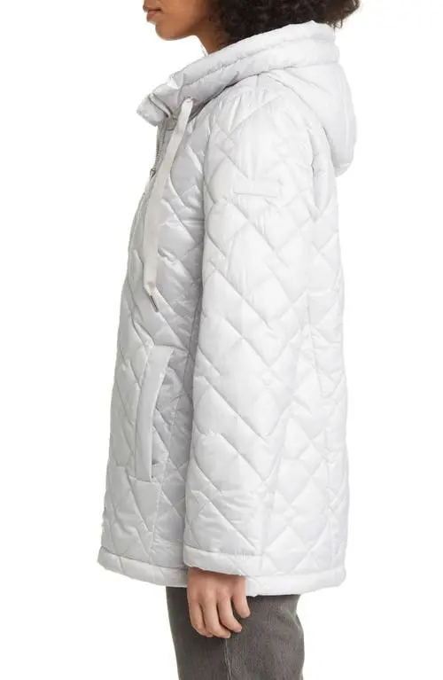 Sam Edelman Hooded Water Repellent Quilted Puffer Jacket