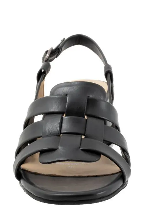 Trotters Luna Slingback Sandal - Black