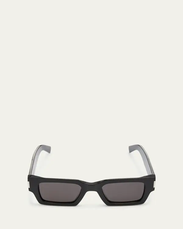 Saint Laurent Sl 6420 Rectangle Sunglasses - Black