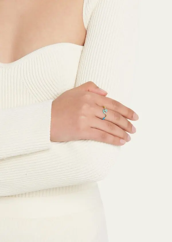 Bea Bongiasca Wow Mini Snake Ring