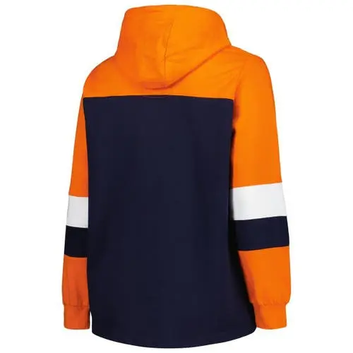 Profile Houston Astros Colorblock Pullover Hoodie
