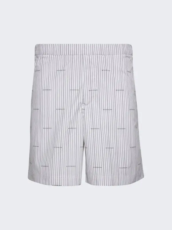 Givenchy Elasticated Shorts - Grey