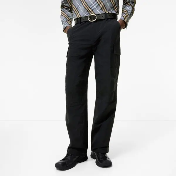 Burberry Nylon Cargo Trousers