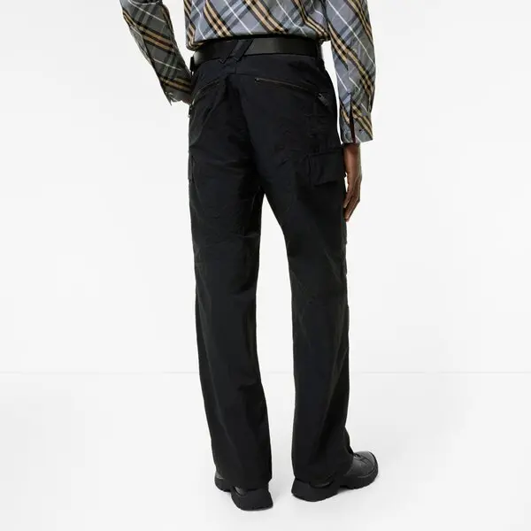 Burberry Nylon Cargo Trousers