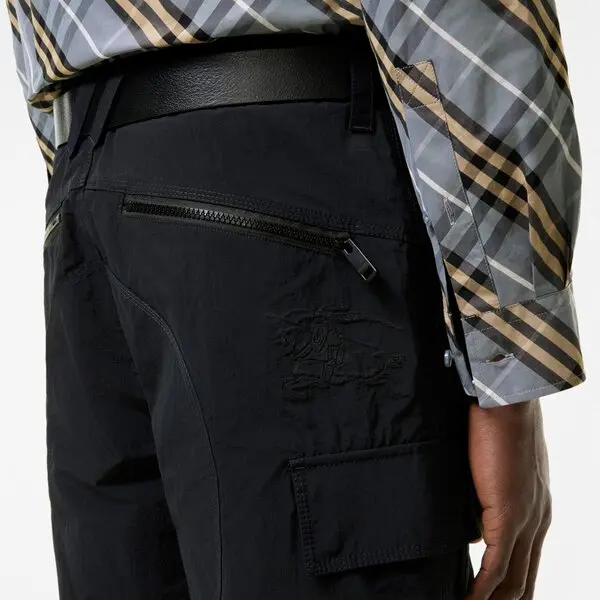 Burberry Nylon Cargo Trousers