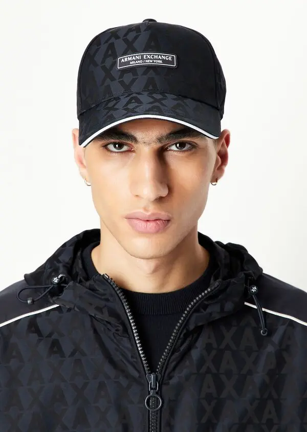 Armani Exchange Caps 100% Polyester