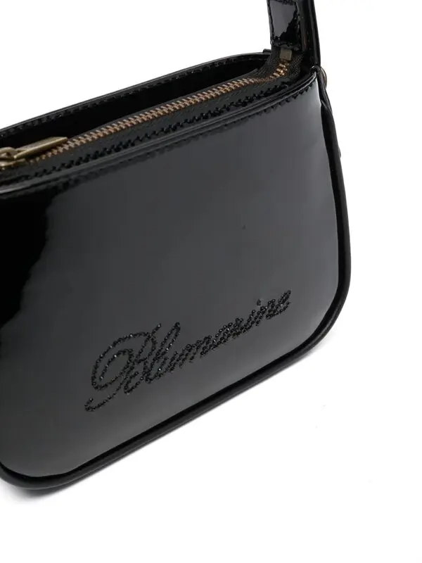 Blumarine Logo Mini Bag - Black
