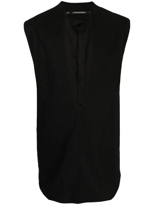 JULIUS V-neck Sleeveless Gilet