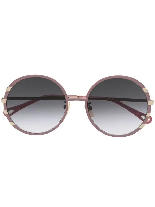Chloé Round Frame Sunglasses - Pink