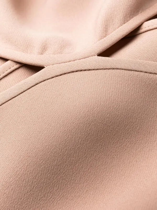 Valentino Garavani Cut-out Detail Cape Dress