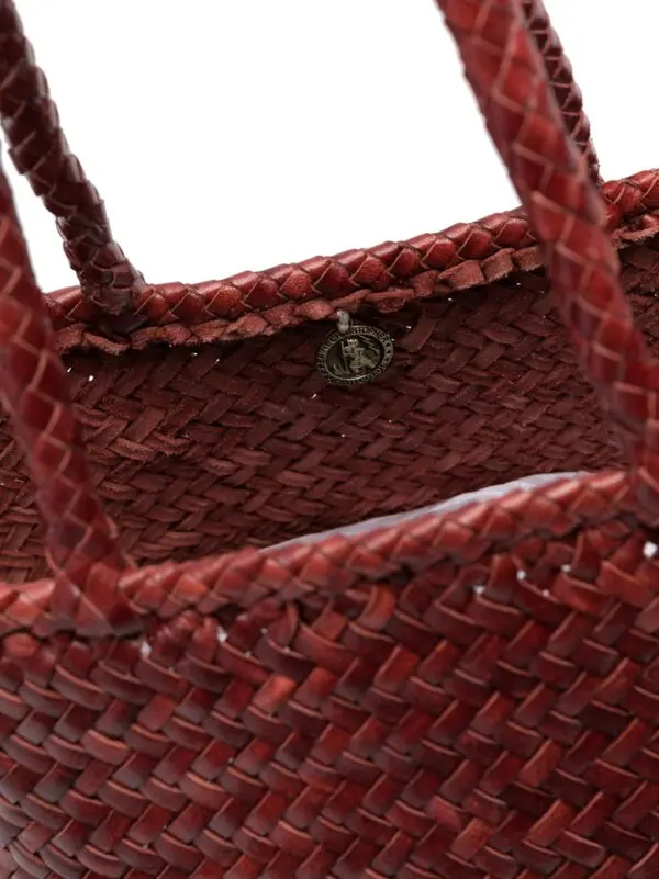 Dragon Diffusion Grace Basket Small Tote Bag - Brown
