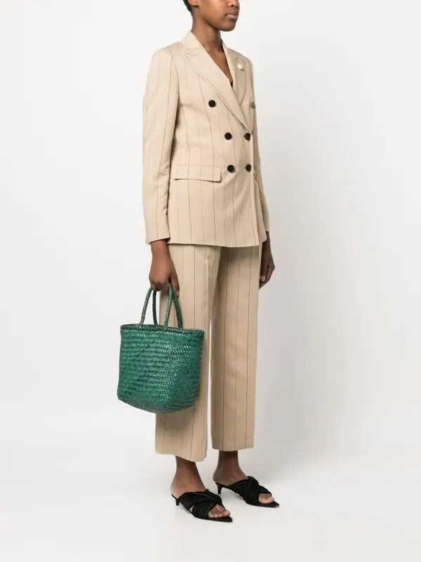 Dragon Diffusion Grace Basket Small Tote Bag - Green