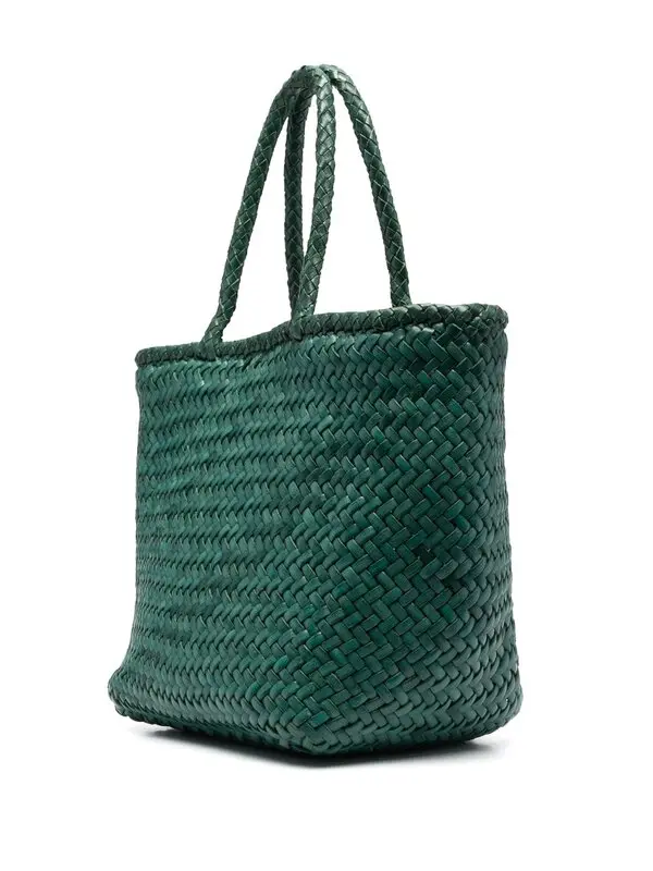 Dragon Diffusion Grace Basket Small Tote Bag - Green
