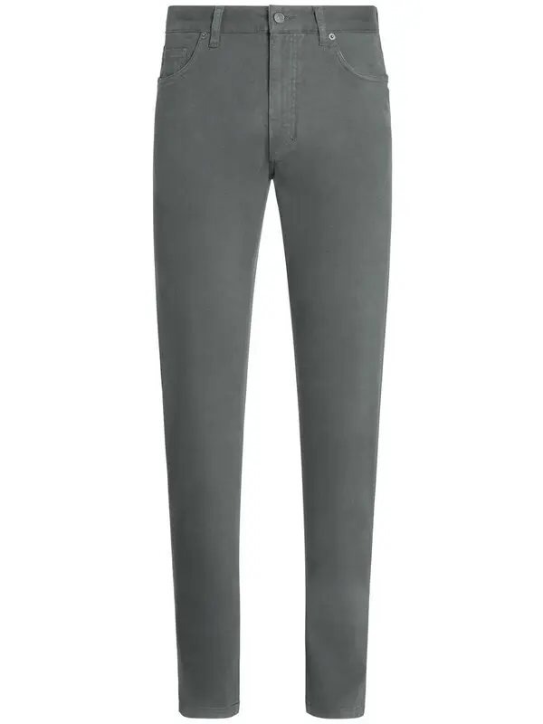Zegna Roccia Slim-fit Jeans - Grey