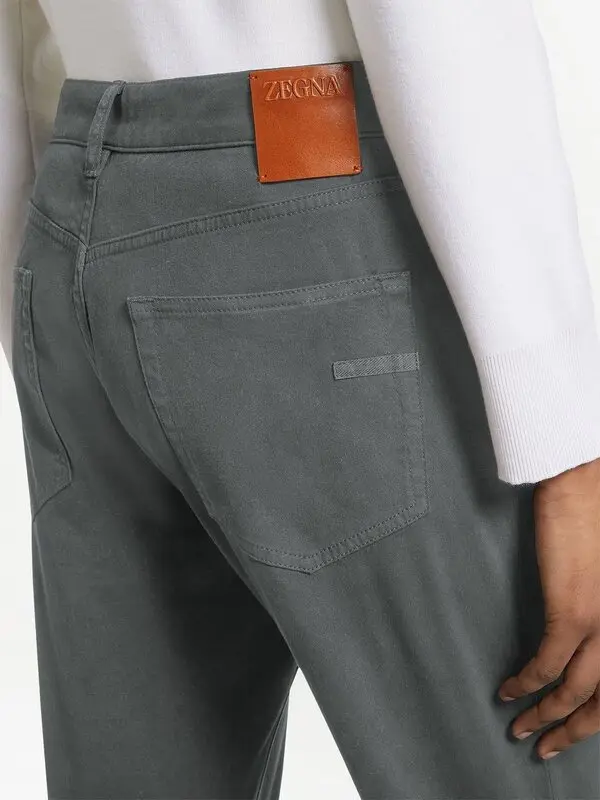 Zegna Roccia Slim-fit Jeans - Grey