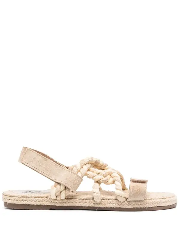Manebí Braided Flat Sandals