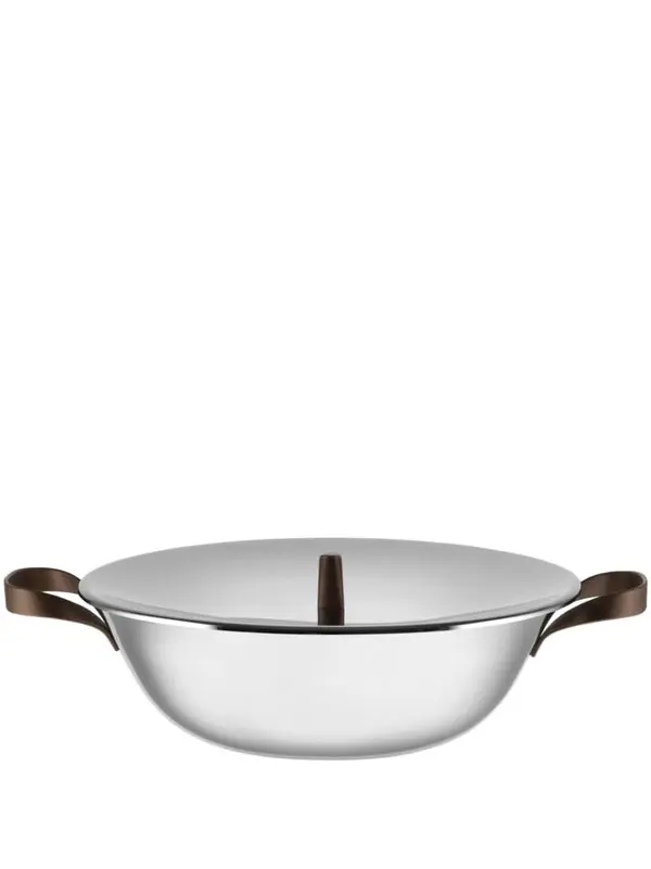 ALESSI Edo Wok Pan - Silver