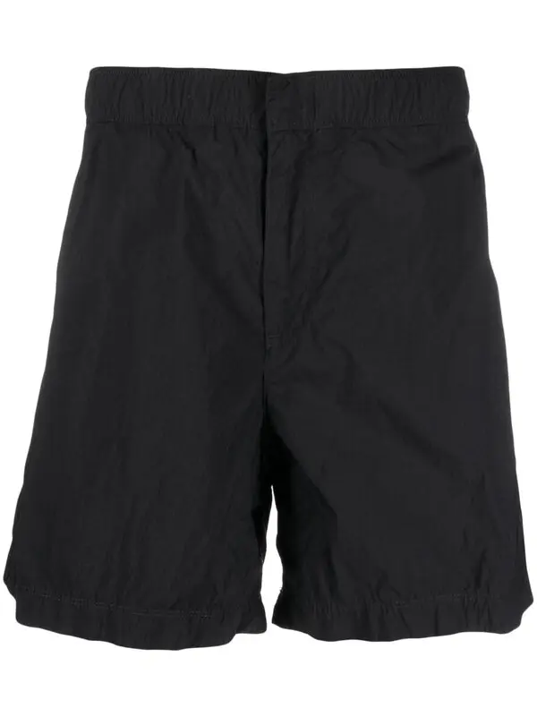 TEN C Elasticated-waist Swim Shorts - Black
