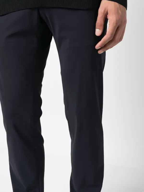 PT TORINO Tailored Straight-leg Trousers - Blue