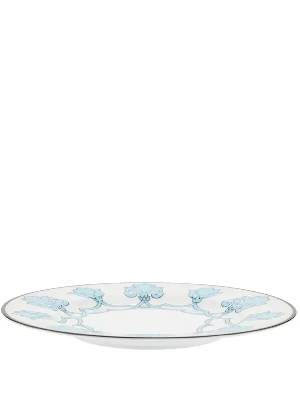 PINTO PARIS Jaipur Porcelain Soup Plate - Blue