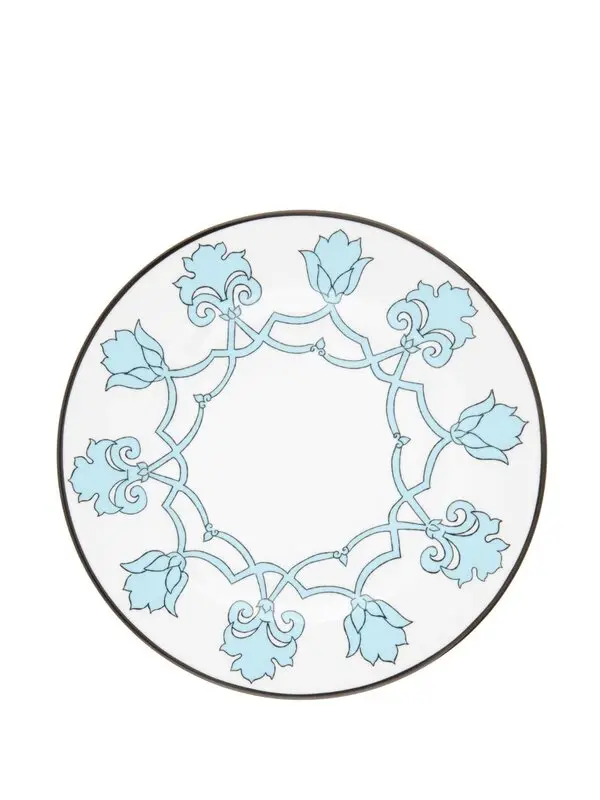 PINTO PARIS Jaipur Porcelain Soup Plate - Blue