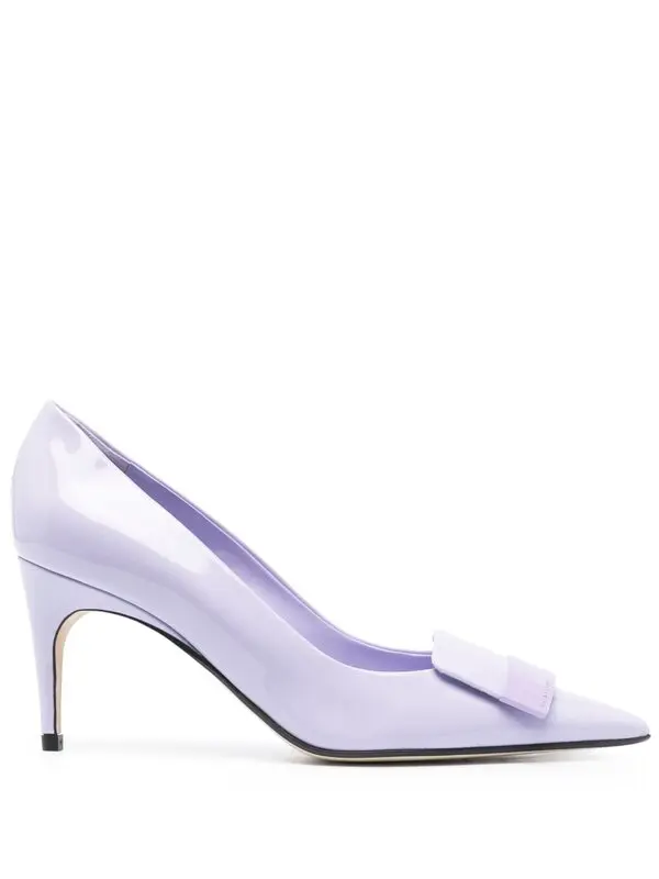 SERGIO ROSSI Sr1 75mm Patent Leather Pumps