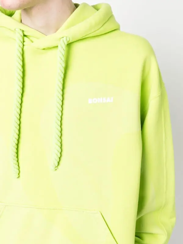 BONSAI Logo-print Drawstring Hoodie