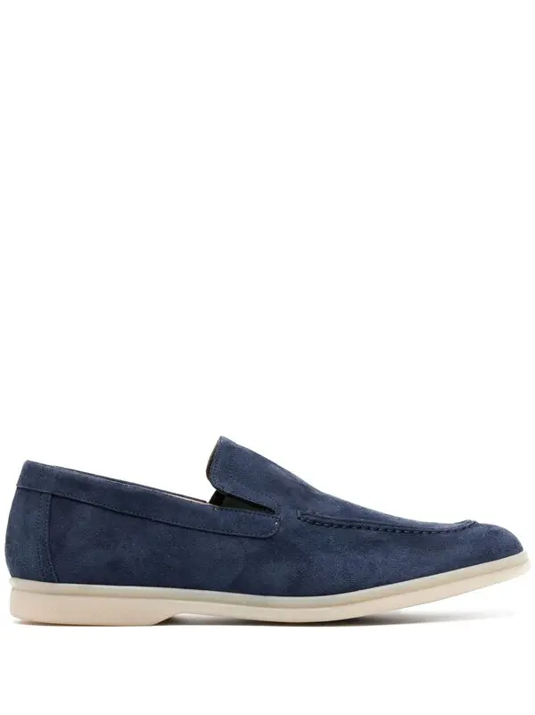 Casadei Antilope Suede Loafers
