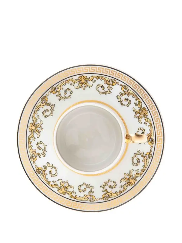 Versace Virtus Gala Espresso Cup And Saucers