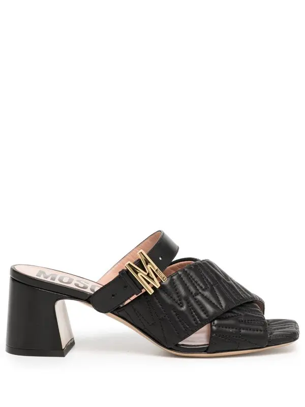 Moschino 60mm Leather Sandals