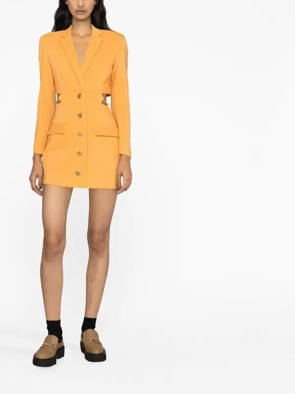 Maje Cut-out Tailored Minidress