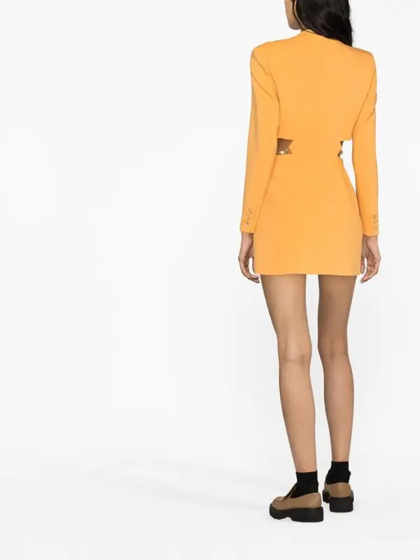 Maje Cut-out Tailored Minidress