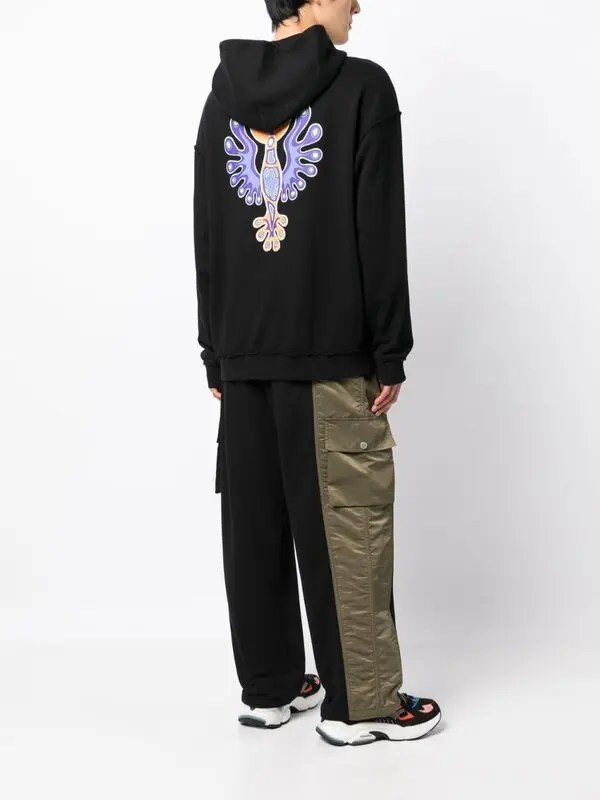 COUNTY OF MILAN Marcelo Burlon Graphic-print Hoodie
