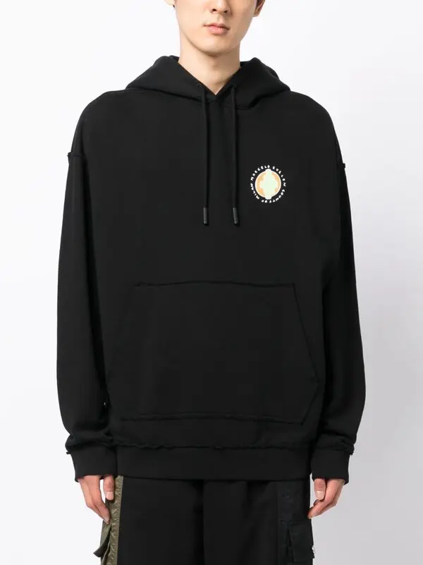 COUNTY OF MILAN Marcelo Burlon Graphic-print Hoodie
