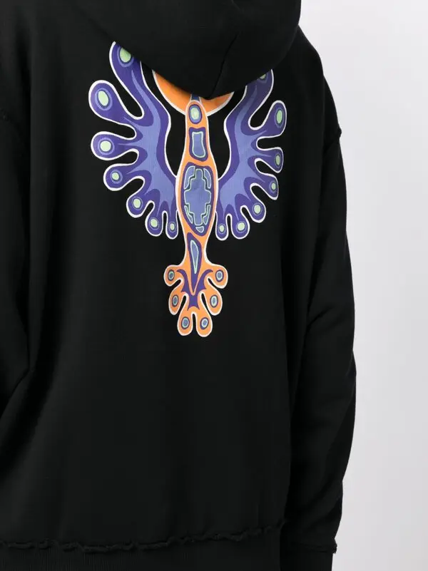 COUNTY OF MILAN Marcelo Burlon Graphic-print Hoodie