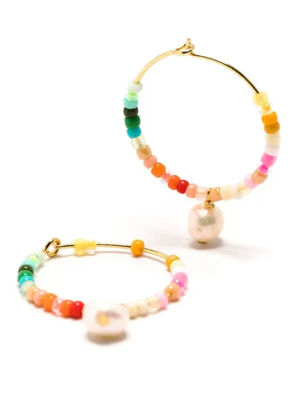 Anni Lu Rainbow Nomad Pearl Earrings