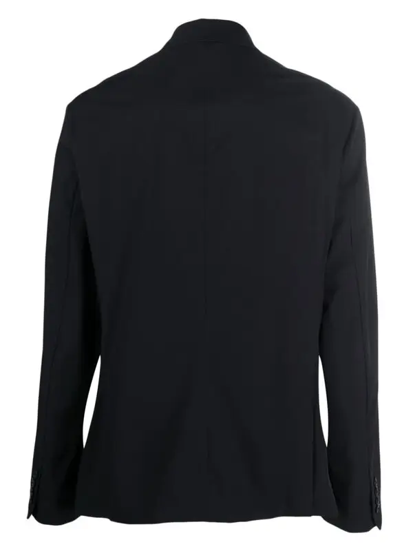 Armani Exchange Buttoned-up Single-breasted Blazer